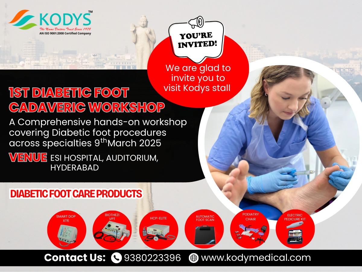 Kody Medical at 1st Diabetic Foot Cadaveric Workshop
