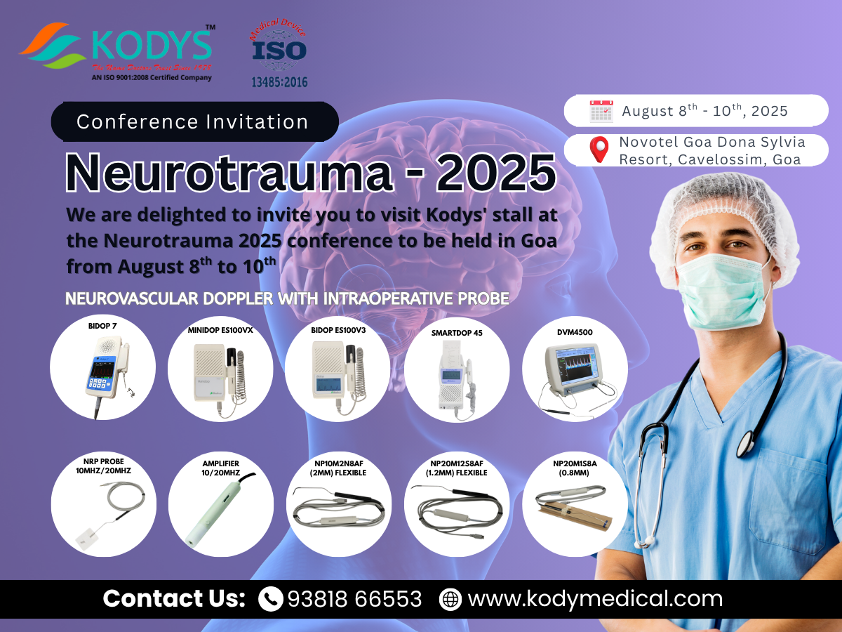 Explore Kodys Dopplers at Neurotrauma 2025